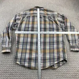 Eddie Bauer | Shirts | Vintage Eddie Bauer Plaid Shirt Men Small S ...